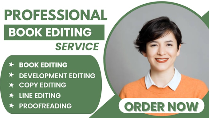 Do book editing, proofreading, book editor, fiction, copywriting, book ...