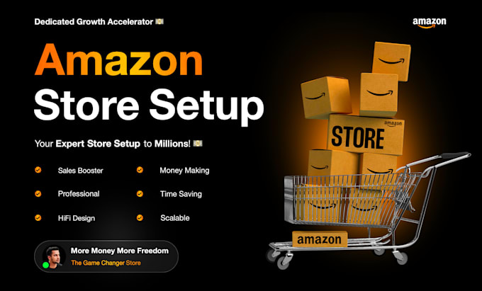 Design amazon storefront amazon fba store setup, amazon fba brand store ...
