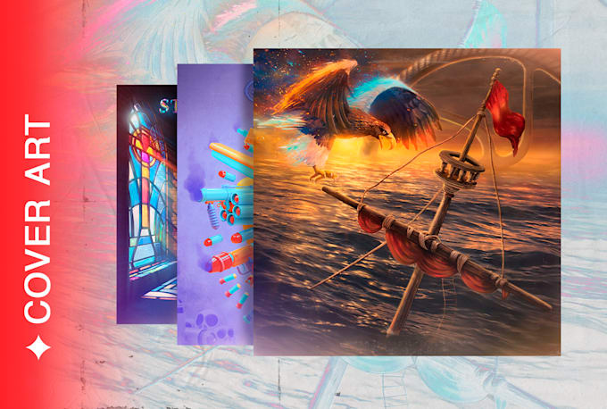Make epic cover art for your album or single by Study3_2d | Fiverr