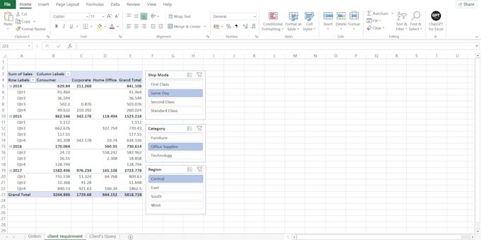 Basic excel and spreadsheet data cleaning functions by Y_raja2 | Fiverr