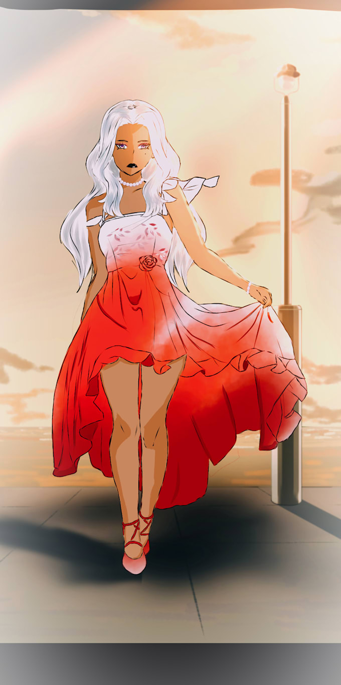 Draw your character, make comics or any amine illustration by Mad_liv ...