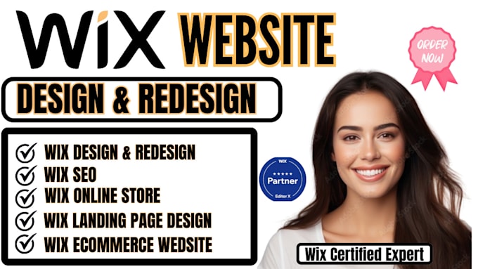 Design or redesign wix website, build wix website, wix studio, wix landing page by Alicediana0 ...