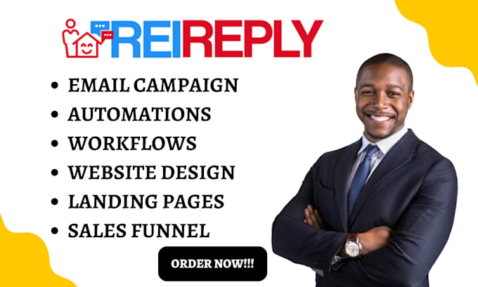 Setup rei reply automation rei reply workflows design rei reply website ...