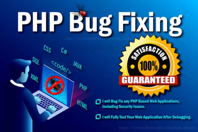 Php Bug Fixing Pro For Laravel Lumen Codeigniter By Dishantsojitra Fiverr