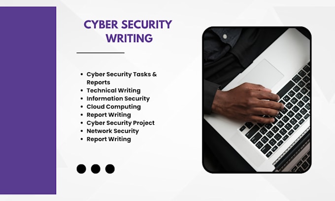Do cyber security technical writing, consultation, and it by Leon_lucy | Fiverr