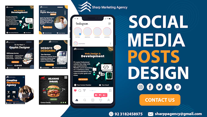 Design social media posts, fb posts, and banner design by ...