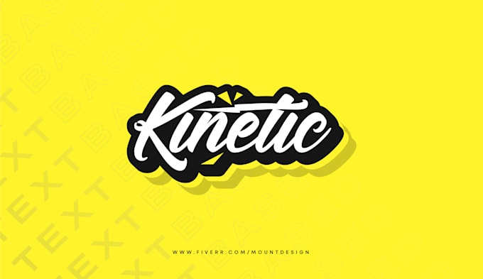 Design wordmark text based typography logo design by Mountdesign | Fiverr