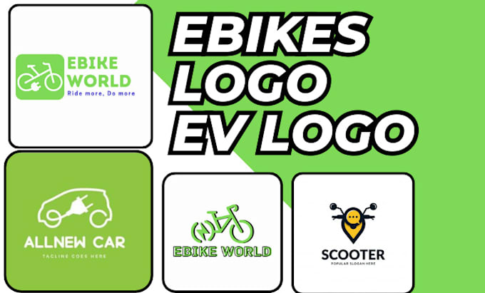Do stunning ebikes, ev charger logo, ev business trademark by ...