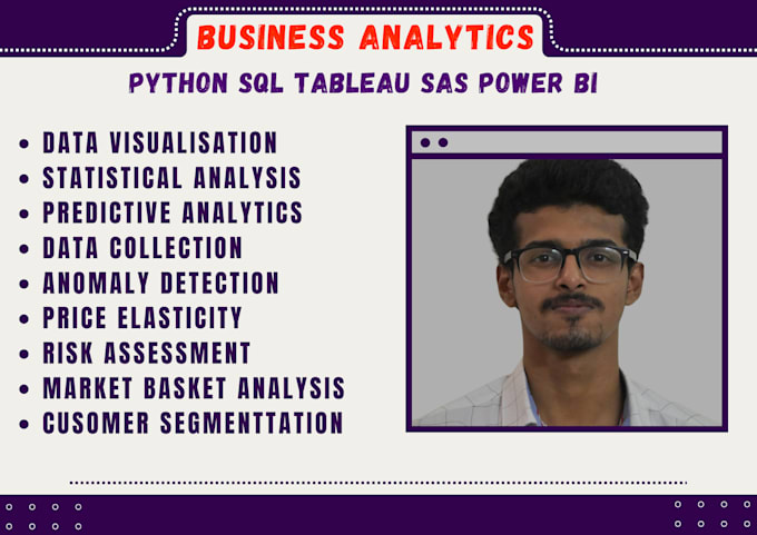 Analyze your data with precision and insight by Saffuanpjee | Fiverr