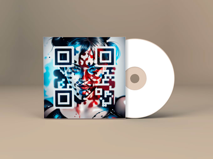 Create stunning scannble qr code album cover art by Widgets | Fiverr