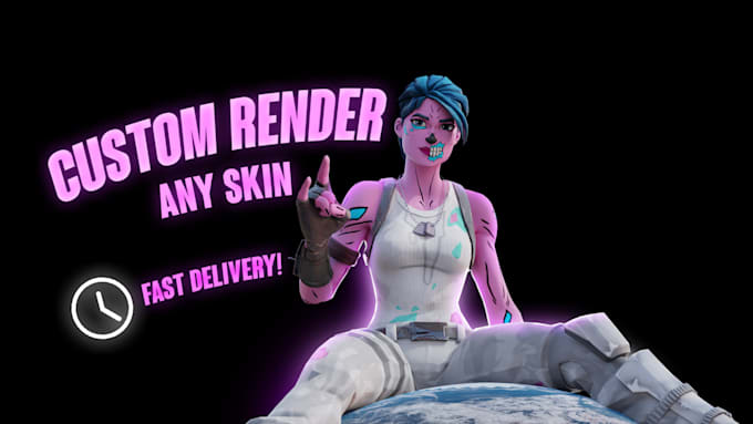Create a custom fortnite render for you by Emmsdzn | Fiverr