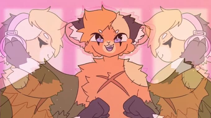 Make cute animation meme for your oc by Trindarts | Fiverr