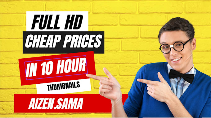 Create custom youtube thumbnail in 10 hours by Morongamingff | Fiverr