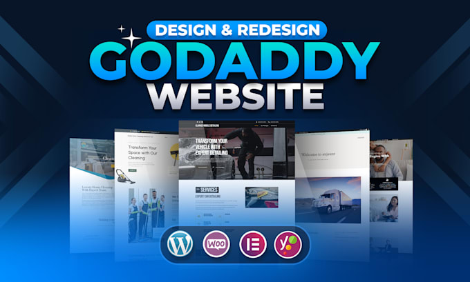 Expert godaddy website design and development services by Dyna_graphic ...