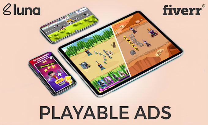 Do html5 and luna playable ads for unity mobile game by Umar_awan19 ...