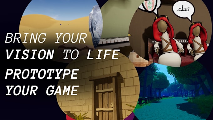 Prototype bring your vision to life in unreal engine 5 by Abdulaziz_hakam | Fiverr