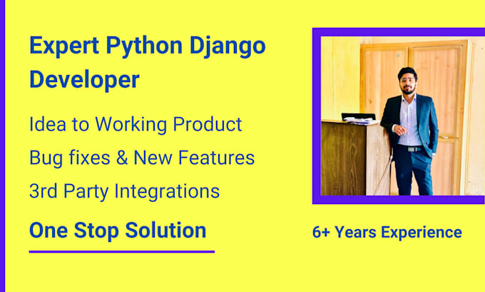Do Backend Web Development In Python Django By Pymasters Fiverr