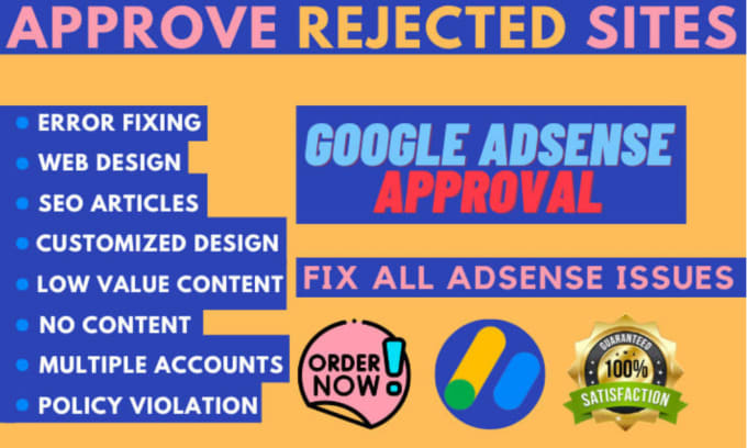 Fix all issues and build your website for adsense approval by ... Fix all issues and build your website for adsense approval by ...