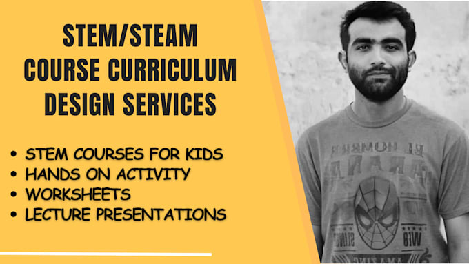 Design steam course curriculum for kids by Haroon2z | Fiverr