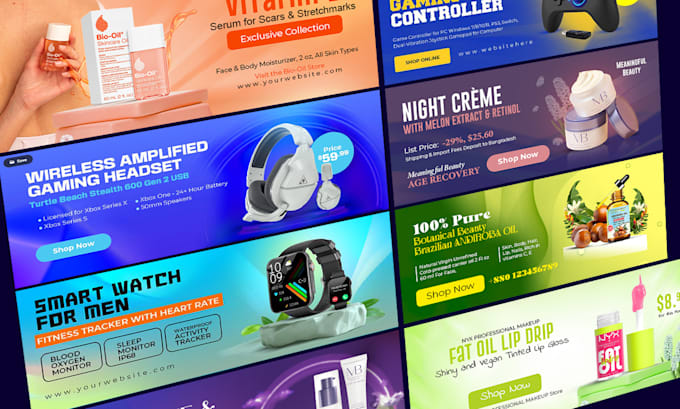 Design ecommerce products ads, web banner and slider by Graphicspoint21 ...