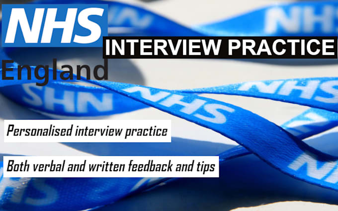 Help you practice for nhs interview in english and give feedback and ...