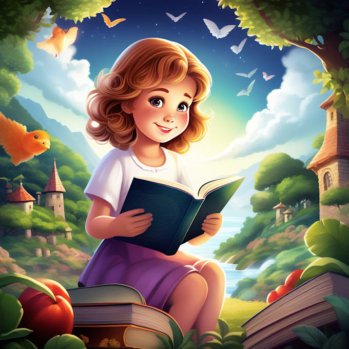 Create amazing children books, illustration kid art for you by ...