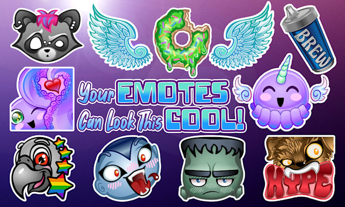 Create cool custom emotes or sub badges for your live stream by ...