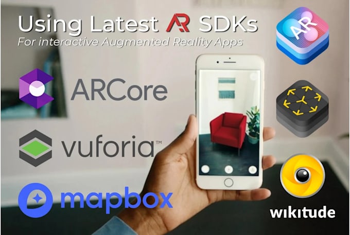 Develop augmented reality apps using unity 3d, arkit, arcore or vuforia by Armastermindtec | Fiverr