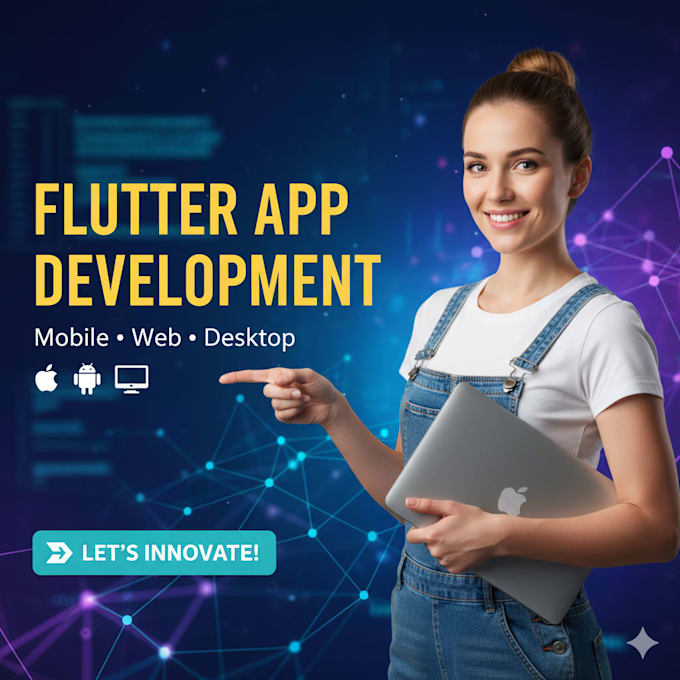 Do mobile app development in flutter by Usamasohi133 | Fiverr