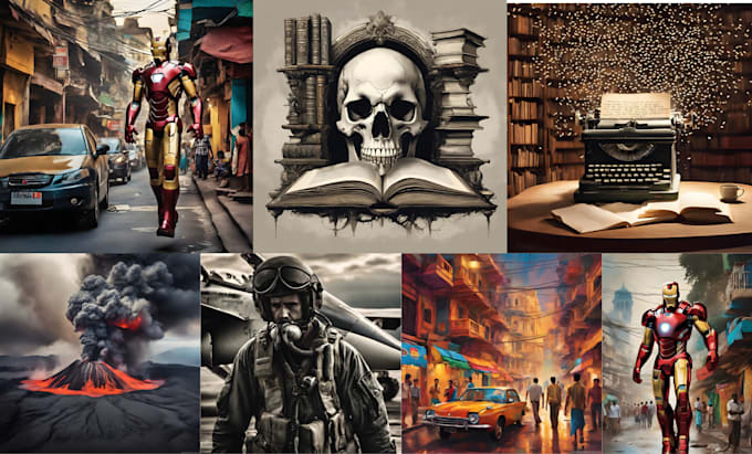 Create premium ai generated art using midjourney ai by Atif_edits9 | Fiverr