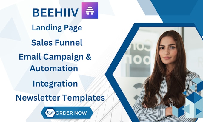 Set up your beehive landing page, sales funnel, beehiiv newsletter, integration by Esther ...