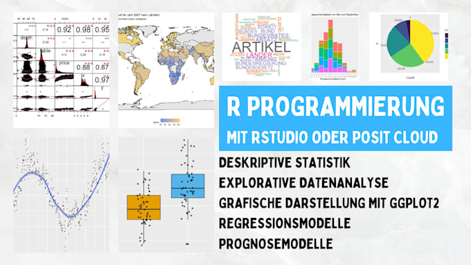 Data analysis with r and r studio by Rtutorial_de | Fiverr