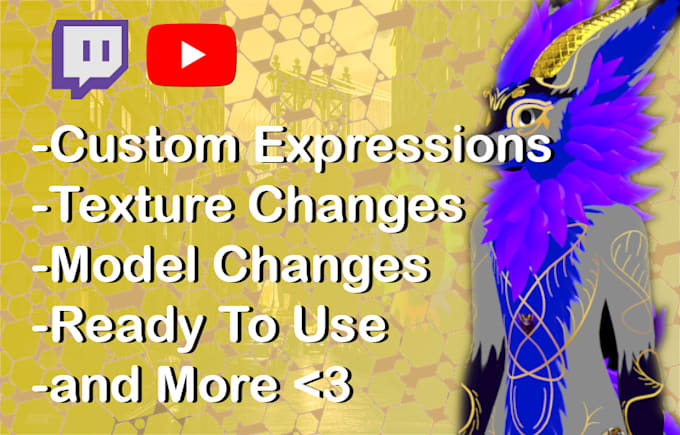 Create a vtubing and liv avatar by Magictwin | Fiverr