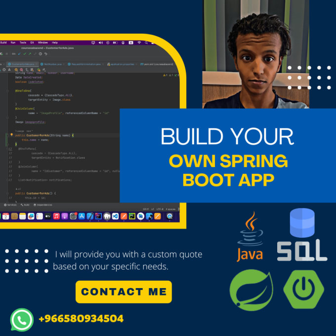 Develop An Api Using Spring Boot With My Sql And Upload It To The Server By Sbzgcsh Fiverr