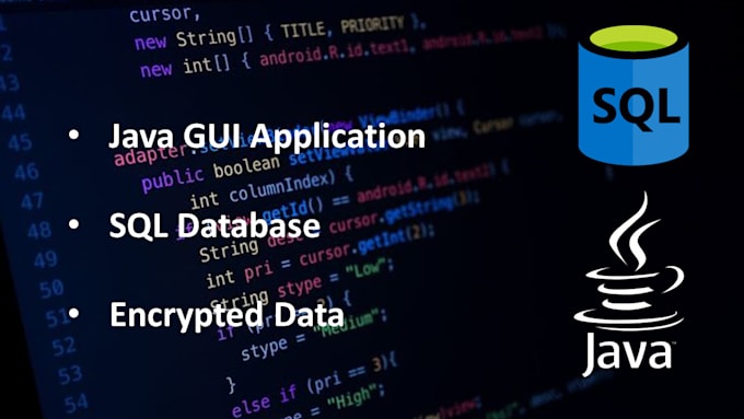 Do a java gui application with database that fit your needs by Smooth ...