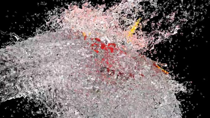 Do fluid water simulation for 3d animation of fluid dynamic by Adriana ...