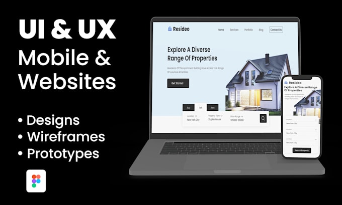 Design decent and unique mobile app ui ux in figma by Konainanum | Fiverr