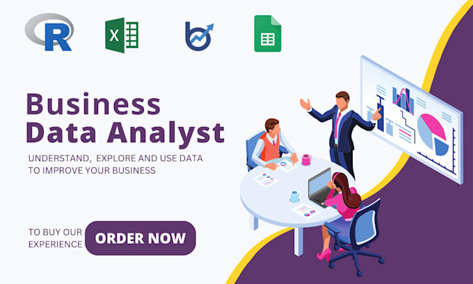Do data analysis using excel, google sheets, or rstudio by Rubaha | Fiverr