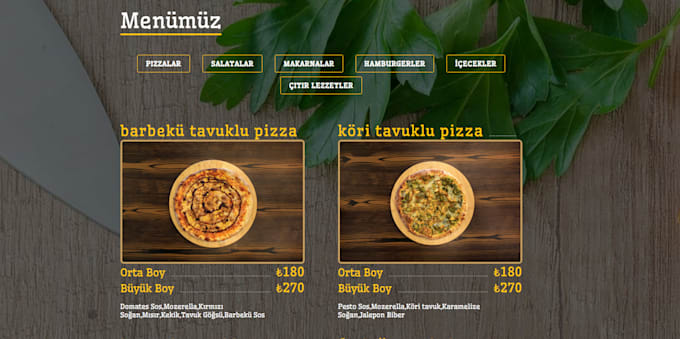 Design qr code and menu website by Scutaric | Fiverr