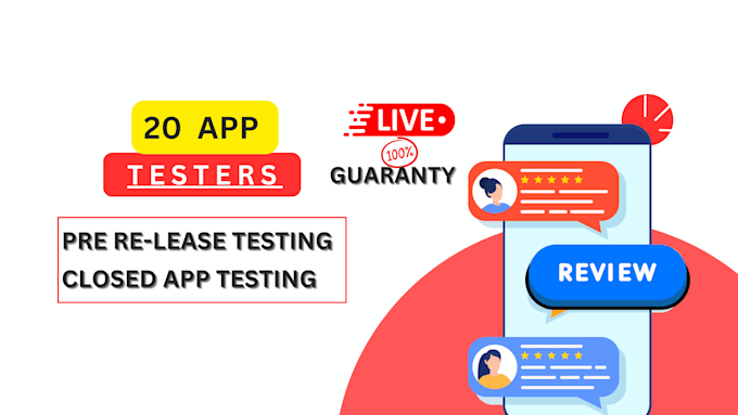Provide 20 testers for your google play closed testing by Ahmadsaeed841 ...