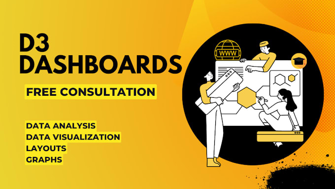 Create layouts and visualizations in d3 by Aaleyanabdullah | Fiverr