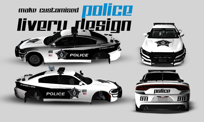 Create custom vehicle liveries for gta v, fivem, police, ems by ...