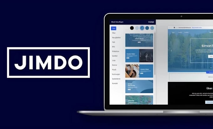 Design jimdo website, landing page and optimize your jimbo website by ...