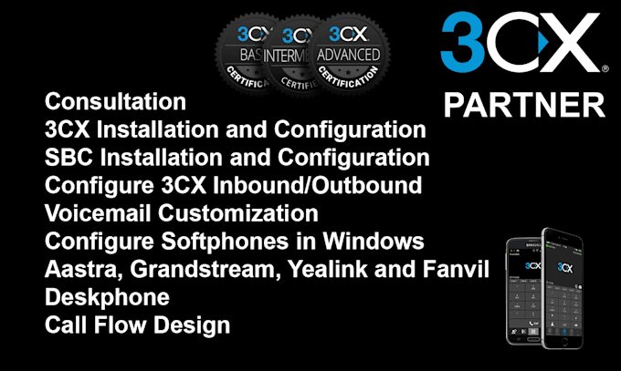 Setup and install a new 3cx voip installation by F_usmani | Fiverr
