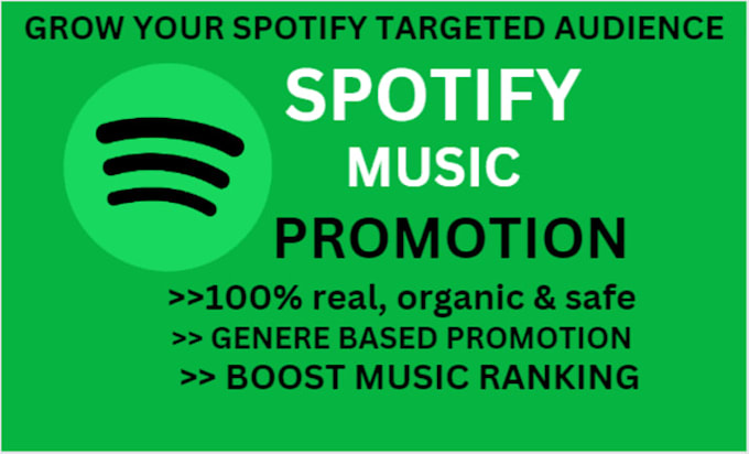 Run a successful advertising campaign to promote your spotify music by ...