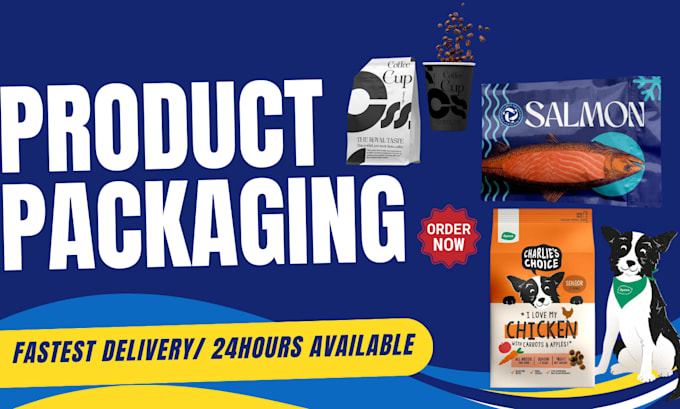 Create custom label and packaging design by Hamadkhan363 | Fiverr