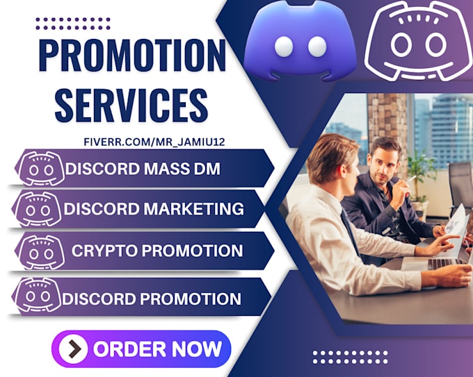 Do discord mass dm, discord promotion, telegram mass dm by Mr_jamiu12 ...
