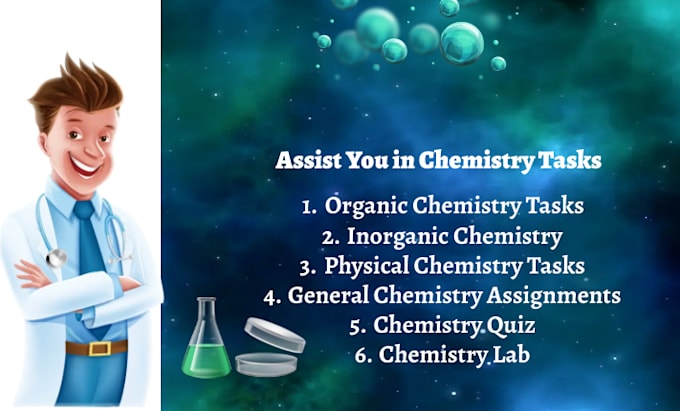Help you in inorganic chemistry, physical chemistry tasks by Ashir ...