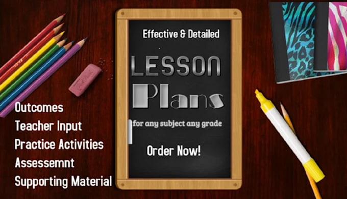 Create lesson plans and worksheets for all levels by Anumhira | Fiverr