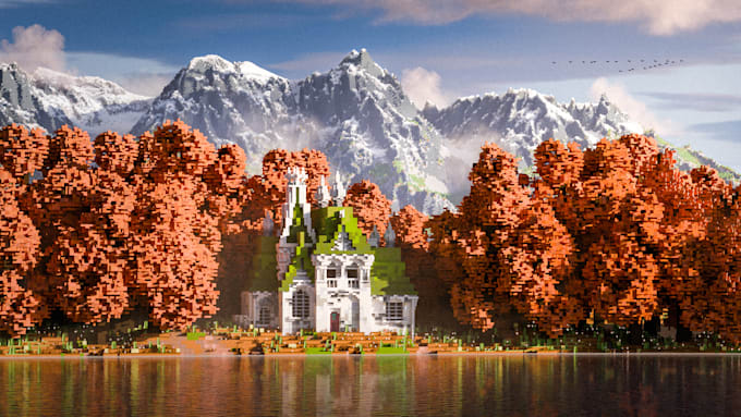 Render any of your java or bedrock minecraft builds by Timkg0 | Fiverr